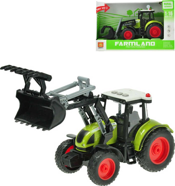 Mikro Trading Traktor nakladač 24 cm zelený - Zbozi.cz