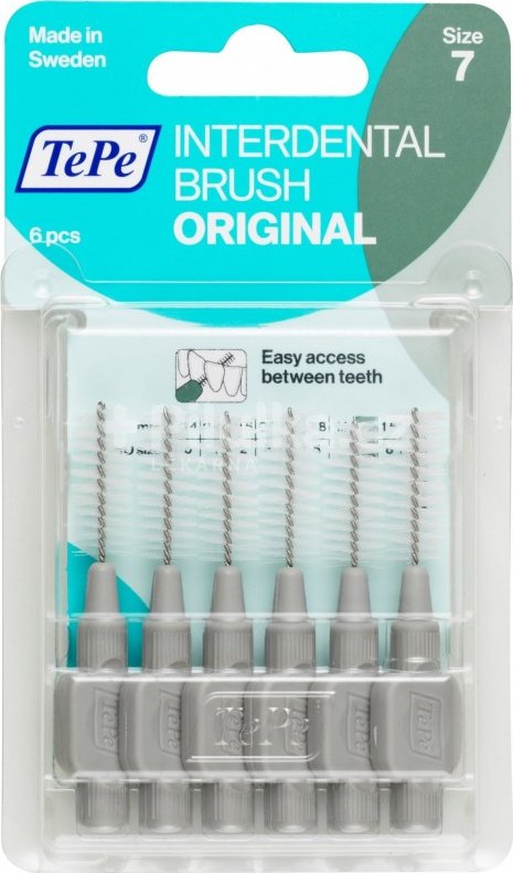 TePe Original 1,3 mm šedé 6 ks od 85 Kč - Zbozi.cz