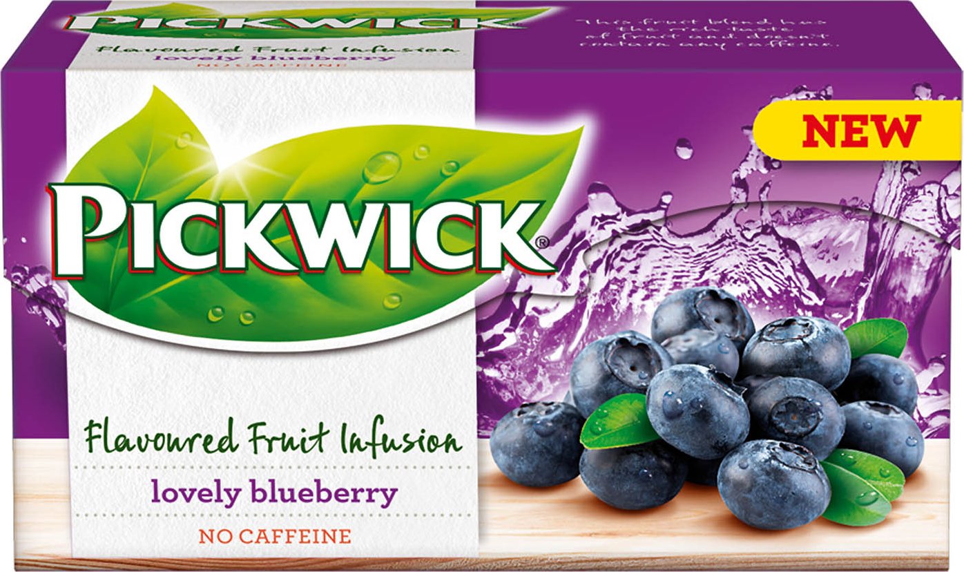Pickwick Flavoured Fruit Infusion příjemná borůvka 20x 2 g od 35 Kč ...