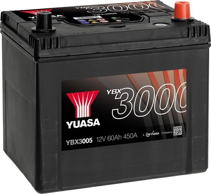 Yuasa YBX3005 12V 60Ah 500A od 1 537 Kč - Zbozi.cz