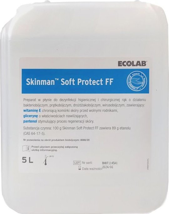 Ecolab Skinman Soft Protect FF 5 l od 1 477 Kč - Zbozi.cz