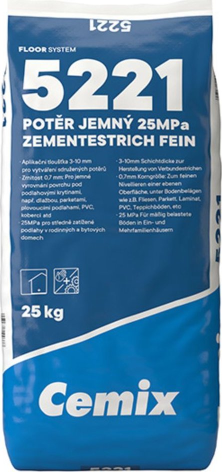 Cemix 5221 25 kg - Zbozi.cz