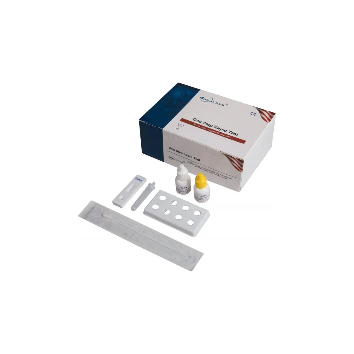 Foto Diagnostický test Healgen One Step Rapid Test rychlotest na ...