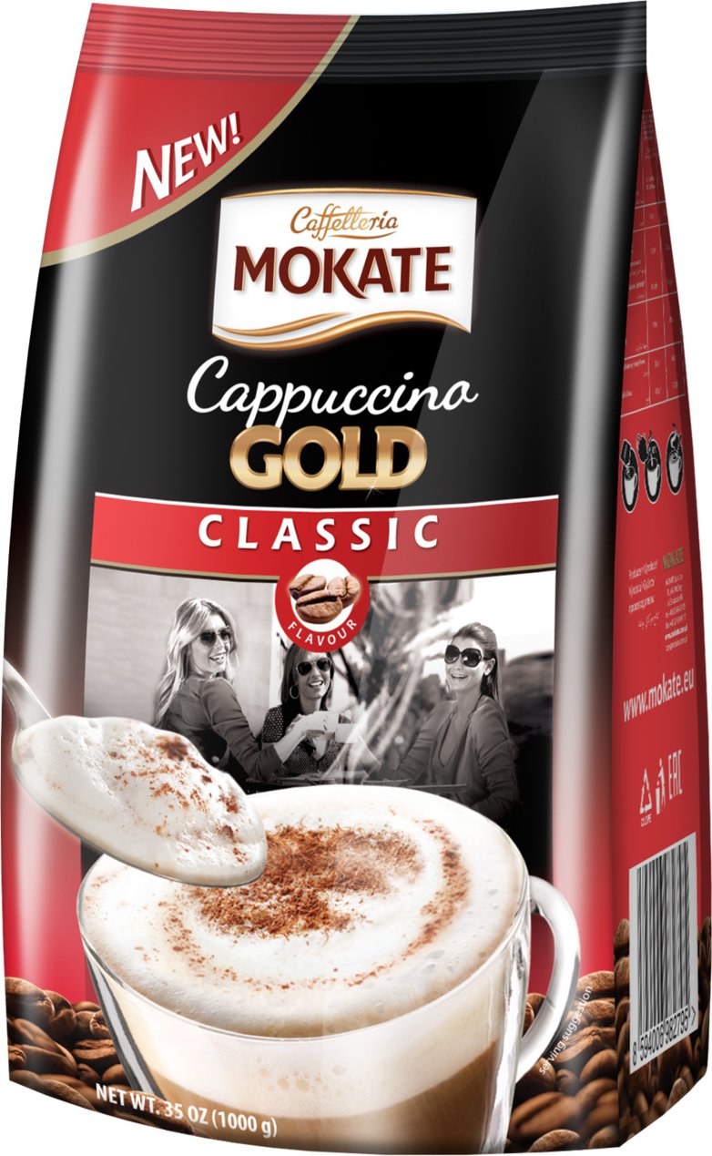 Mokate Cappuccino Gold Classic 1 kg od 156 Kč - Zbozi.cz