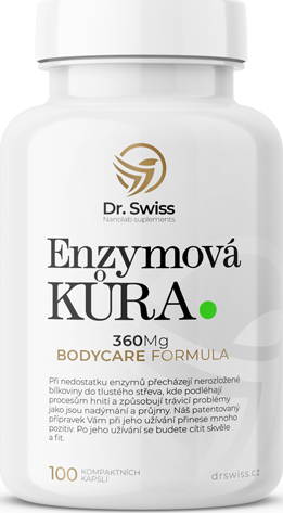 Dr. Swiss Enzymová kůra 360 mg 100 cps. od 263 Kč - Zbozi.cz