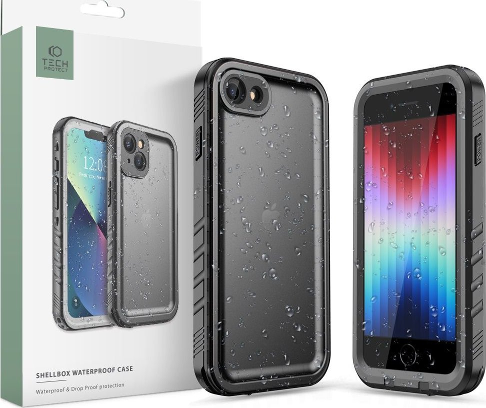Tech Protect Shellbox IP68 pro Apple iPhone 7/8/SE černé - Zbozi.cz