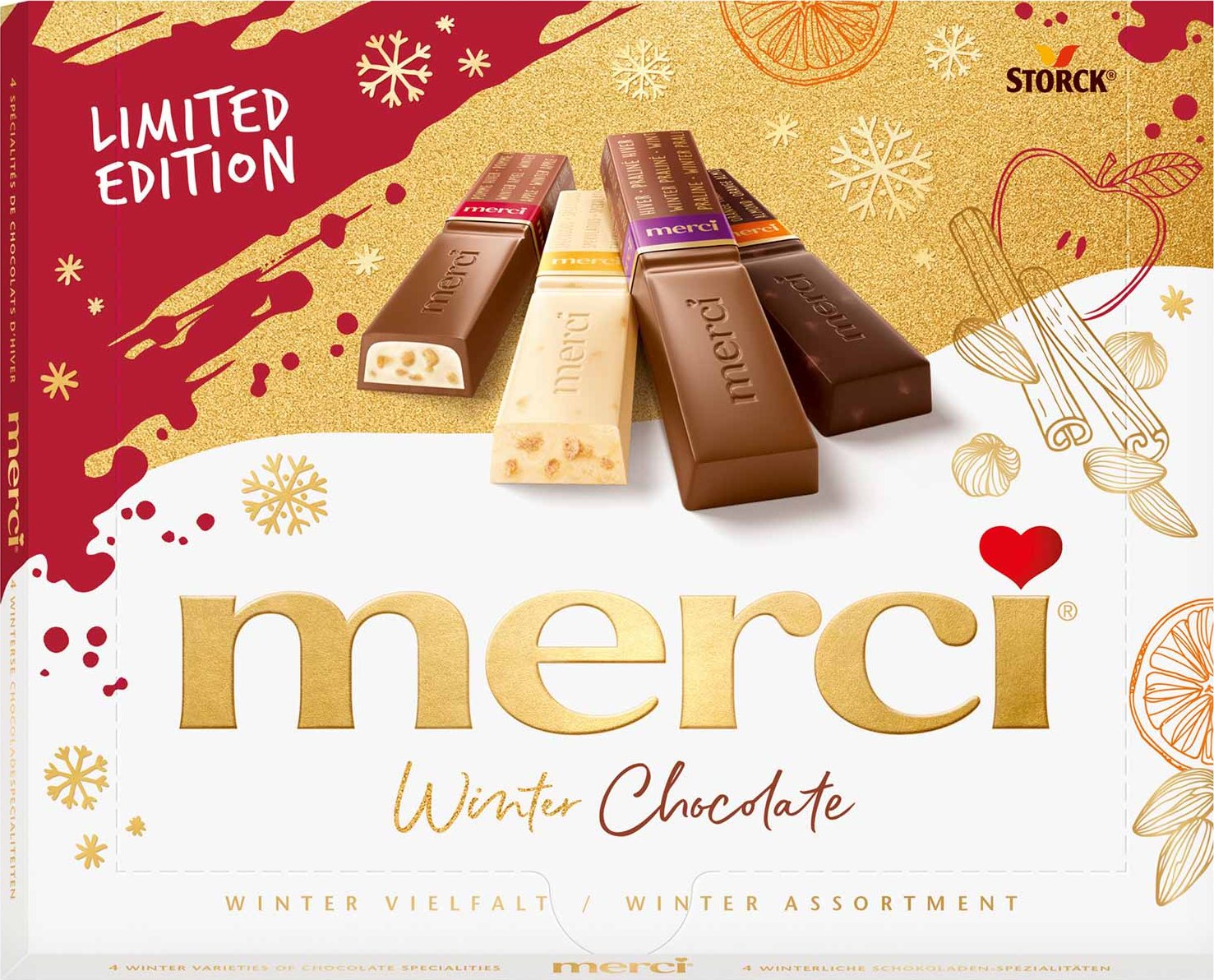 Recenze Storck Merci Winter Chocolate 250 g - Zbozi.cz
