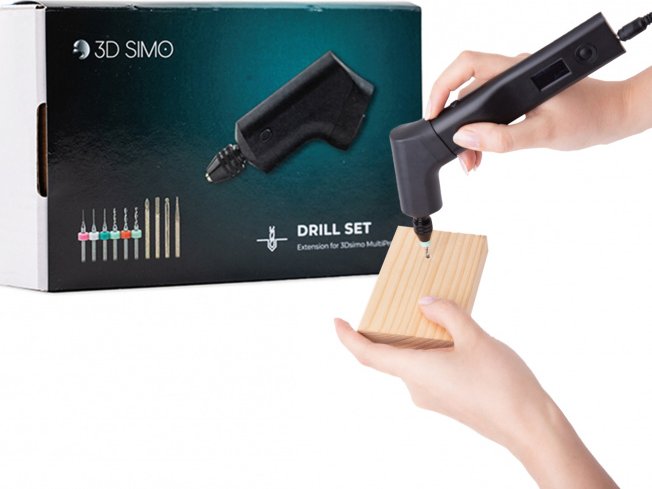 Foto 3D pero 3DSimo MultiPro 3D nástavec vrtačka G3D2017 - Zbozi.cz
