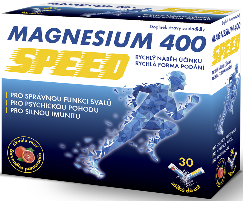 SWISS MED Pharmaceuticals Magnesium 400 Speed 30 sáčků od 149 Kč - Zbozi.cz
