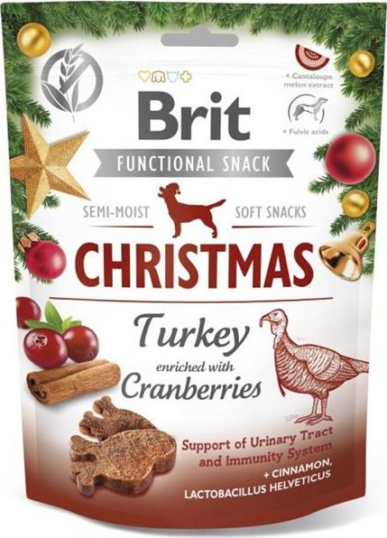 Brit Care Dog Functional Snack Christmas Edition 150 g - Zbozi.cz