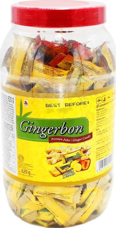 Agel Gingerbon Zázvorové bonbóny s medem a citrónem 620 g - Zbozi.cz