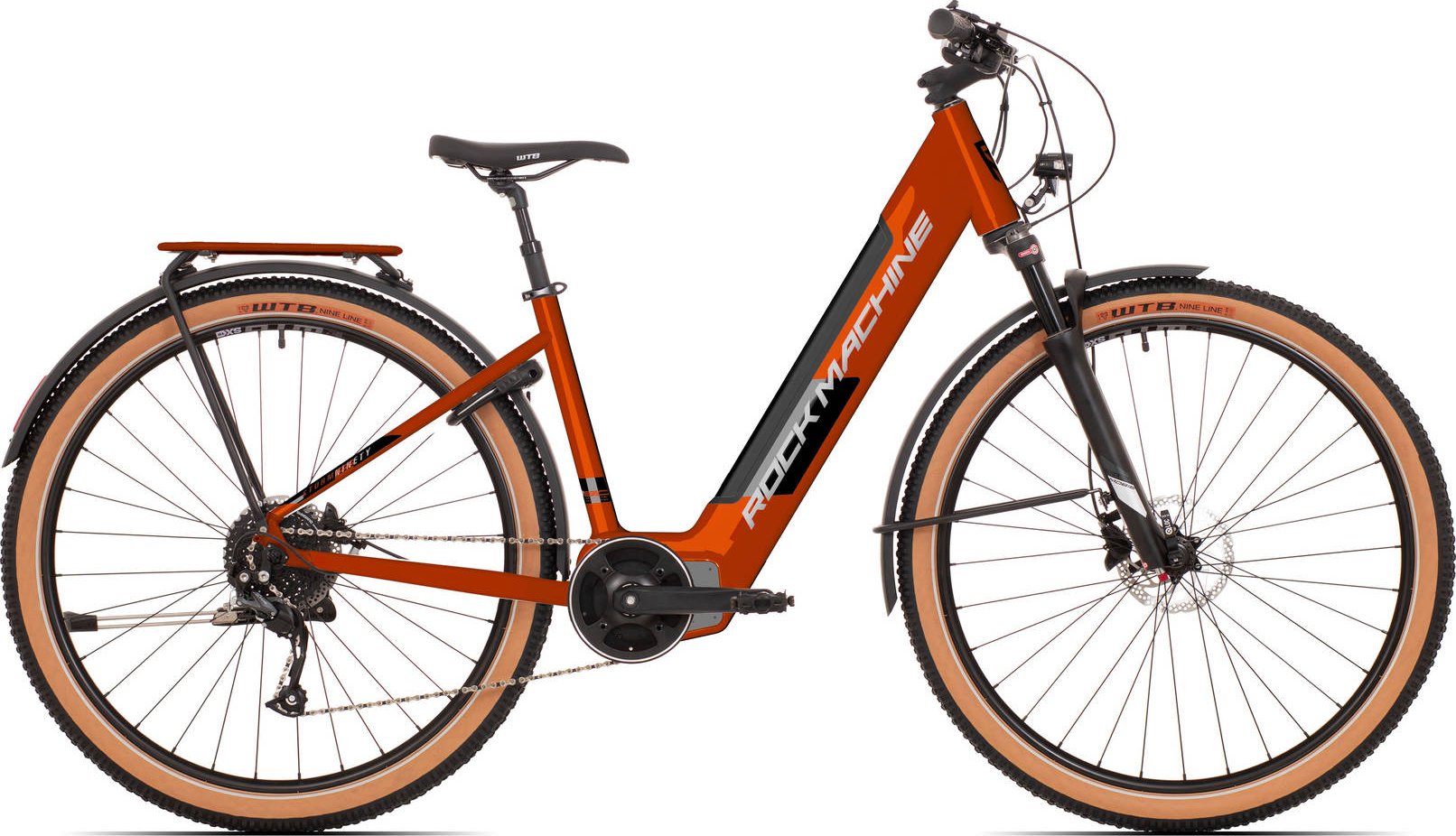 Rock Machine Storm INT e90-29 Touring 14 Ah 29" oranžové/stříbrné 2022 ...