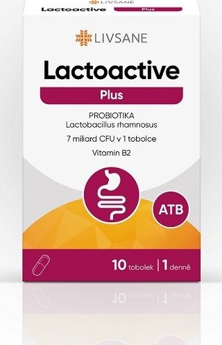 Livsane Lactoactive Plus probiotika 10 tob. od 118 Kč - Zbozi.cz
