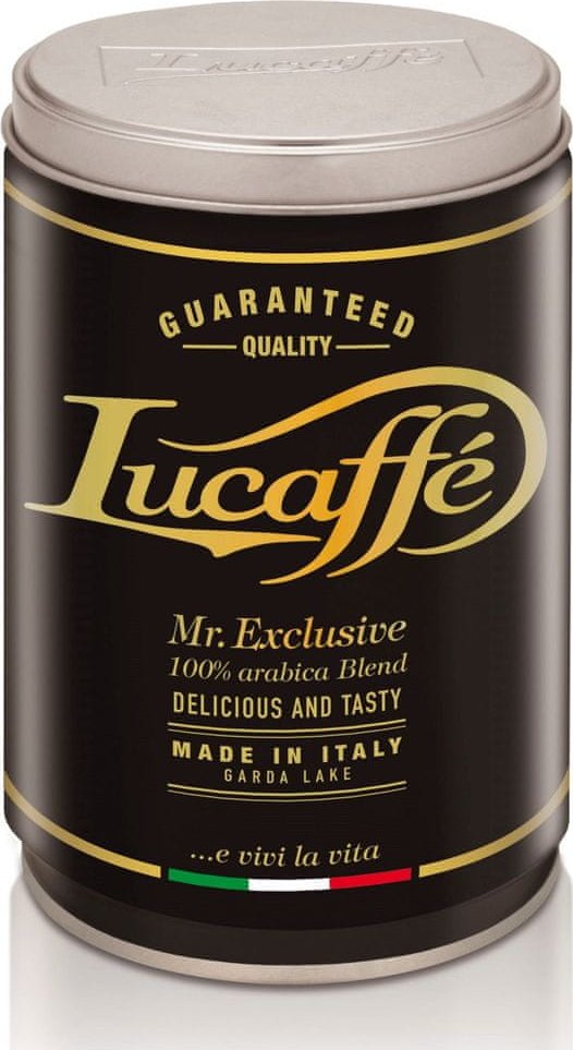 Lucaffe Mr. Exclusive 100% Arabica zrnková od 199 Kč - Zbozi.cz