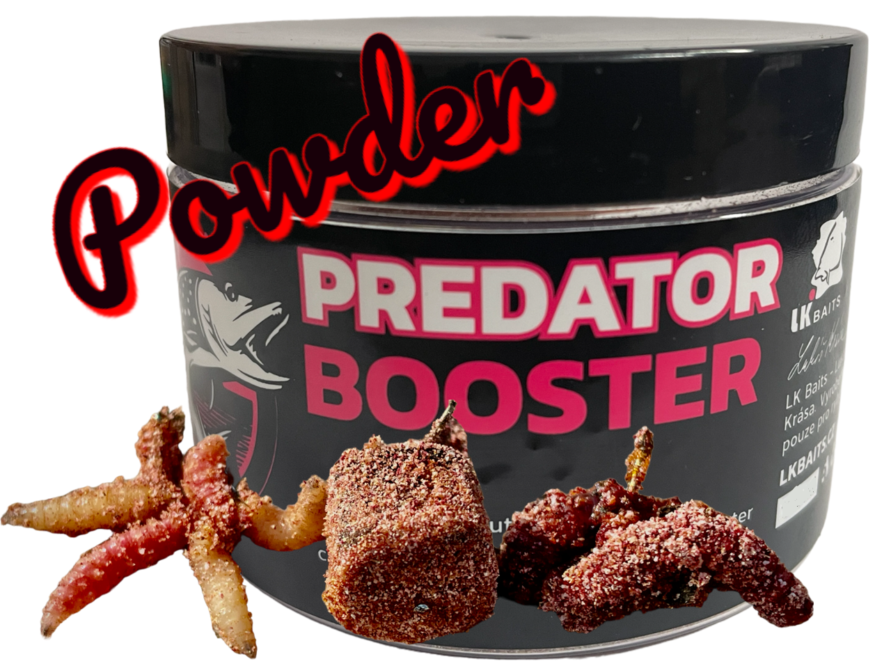 LK Baits Predator Booster Powdered 40 g od 135 Kč - Zbozi.cz