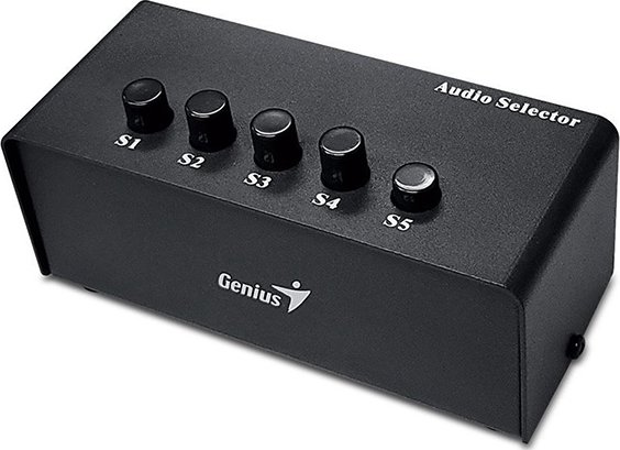Genius Stereo Switching Box přepínač pro až 5 výstupů od 395 Kč - Zbozi.cz