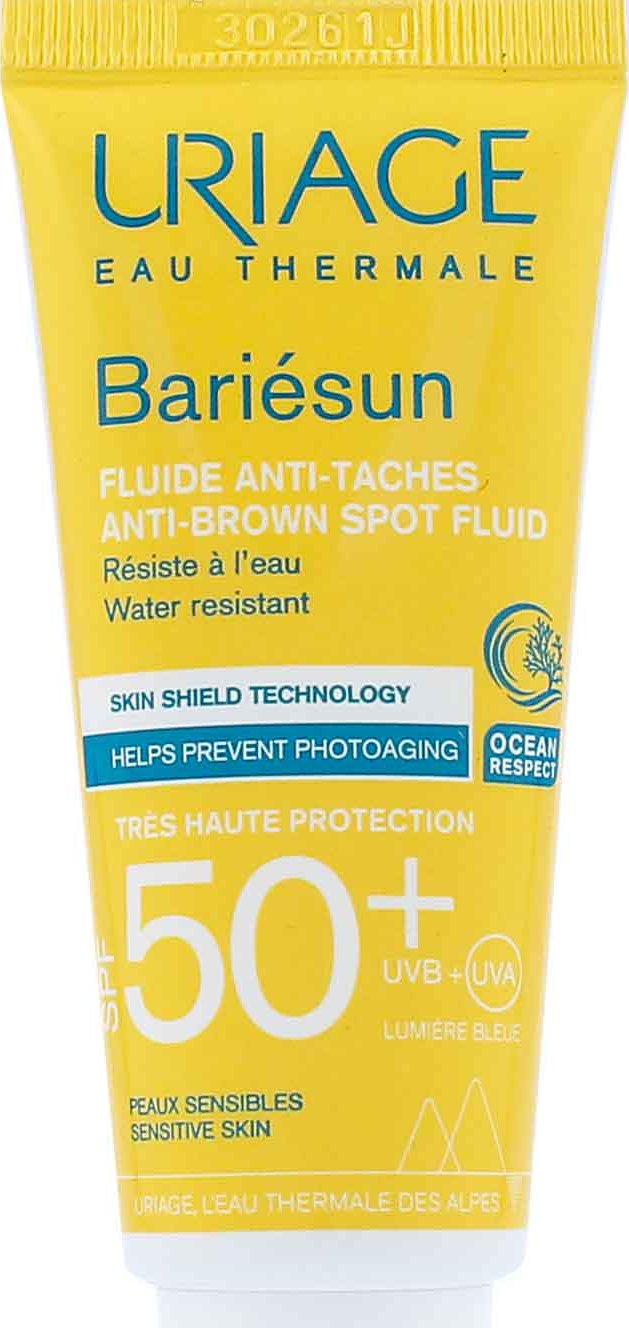 Uriage Bariésun Anti-Brown Spot Fluid ochranný fluid proti hyperpigmentaci pleti SPF 50+ 40 ml ...