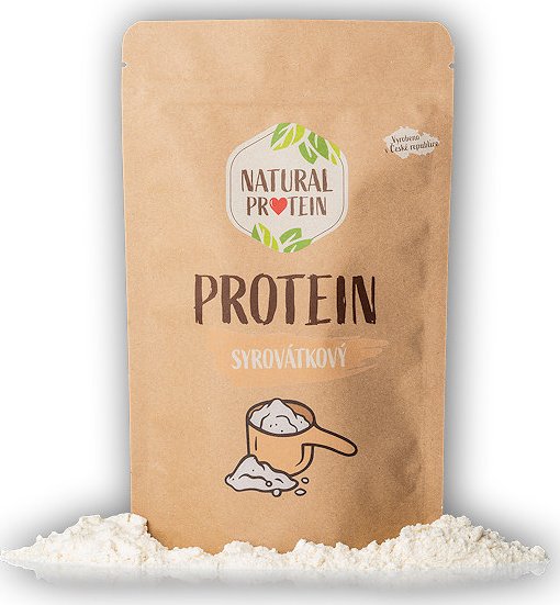 NaturalProtein Syrovátkový protein 350 g bez příchuti od 229 Kč - Zbozi.cz