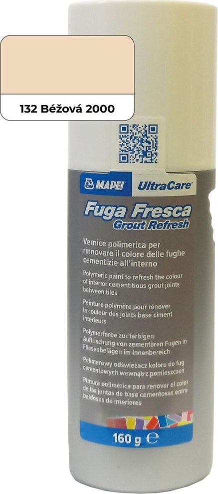 Mapei UltraCare Fuga Fresca 132 béžová 2000 160 g od 113 Kč - Zbozi.cz