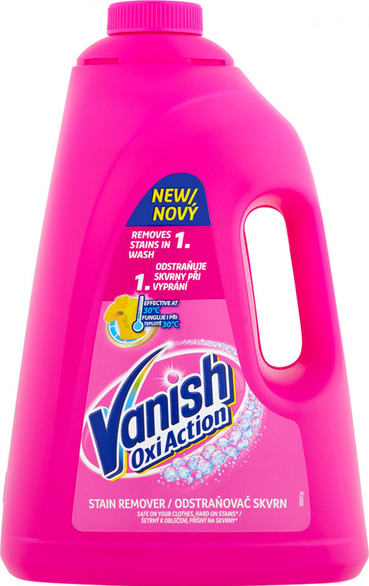 Vanish Oxi Action Liquid tekutý odstraňovač skvrn 3 l od 289 Kč - Zbozi.cz
