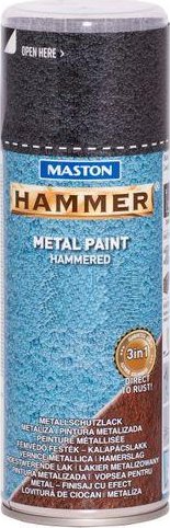 Maston Hammer Hammered Spray Paint 400 ml Gun Metal Grey od 219 Kč - Zbozi.cz