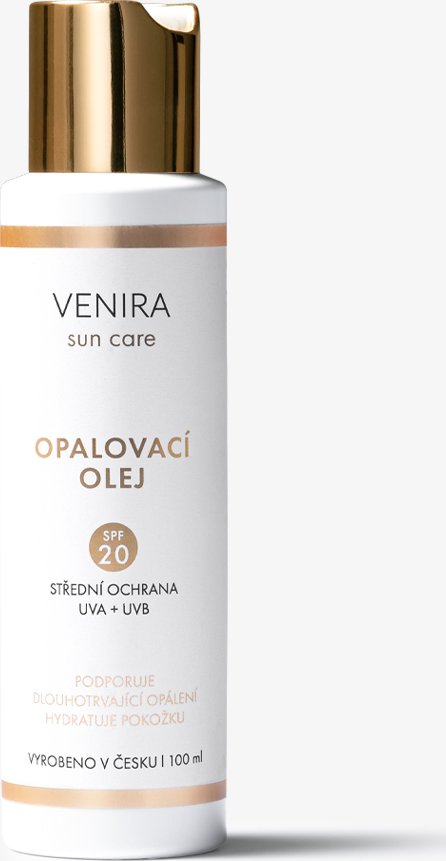 VENIRA Sun Care opalovací olej SPF20 100 ml od 416 Kč - Zbozi.cz