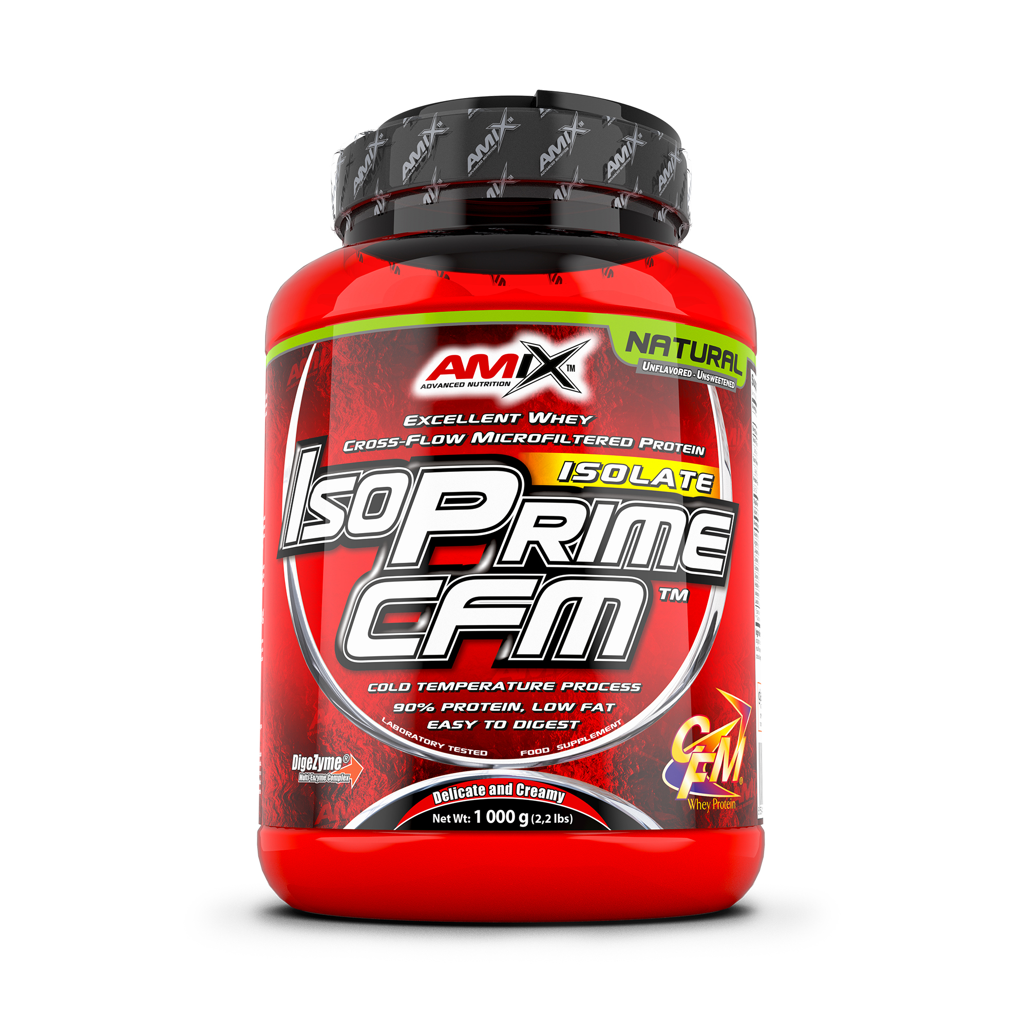 Amix Isoprime CFM Protein Isolate 90 - 1 kg Natural od 910 Kč - Zbozi.cz