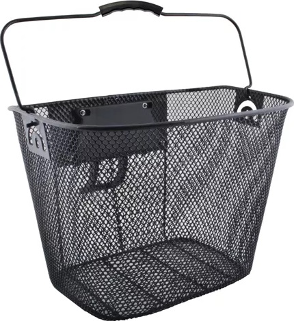 Trizand 23557 koš na řídítka s klipem černý od 226 Kč - Zbozi.cz