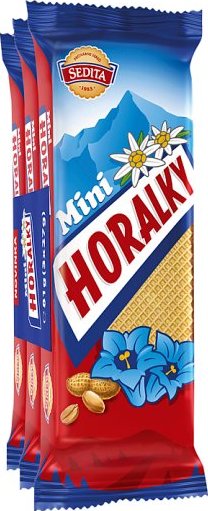 Sedita Horalky Mini arašídové v kakaové polevě 3x 27 g od 25 Kč - Zbozi.cz