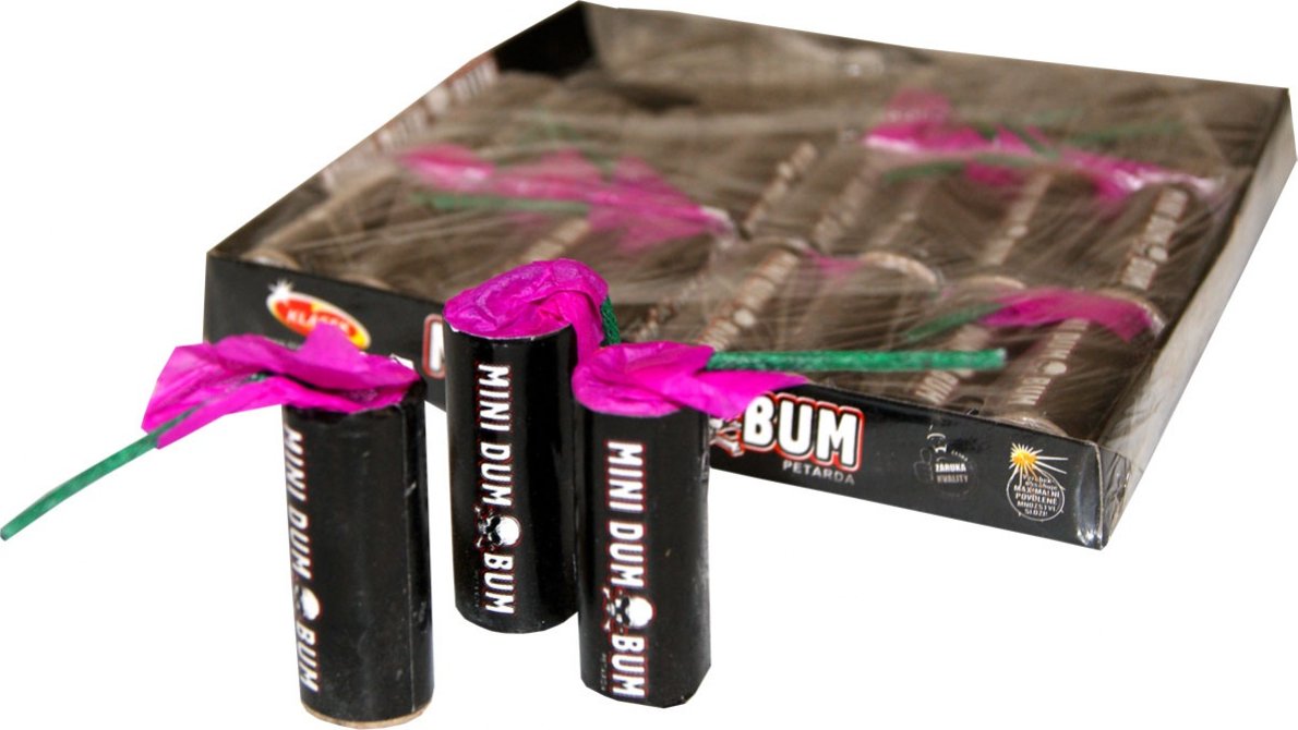 Klásek Pyrotechnics Dumbum Mini petardy 24 ks od 50 Kč - Zbozi.cz