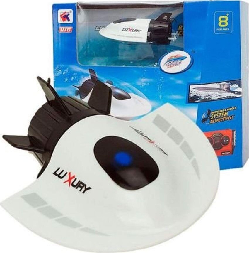 Rayline Luxury minilodička bílá 9 cm - Zbozi.cz