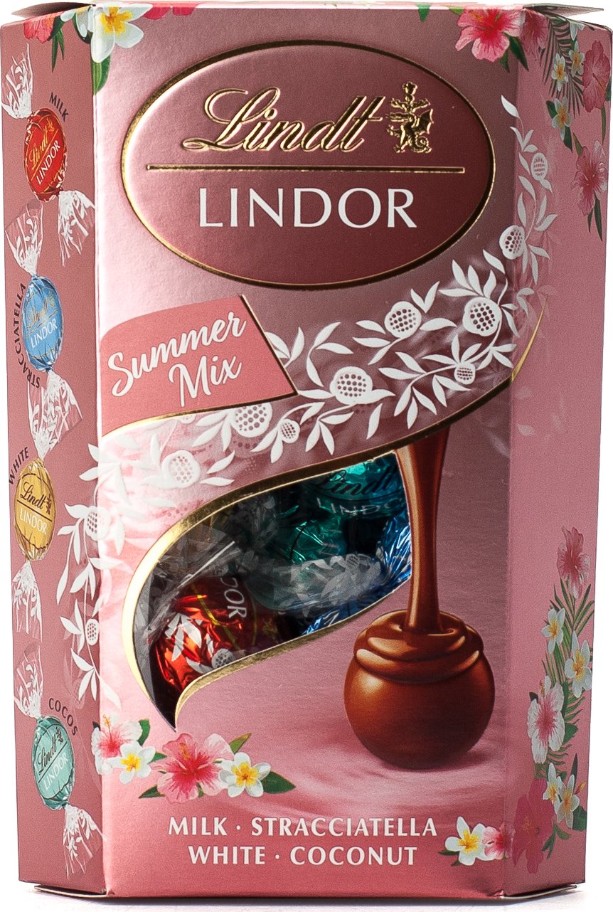 Foto Bonbon Lindt LINDOR Summer Mix 200 g - Zbozi.cz