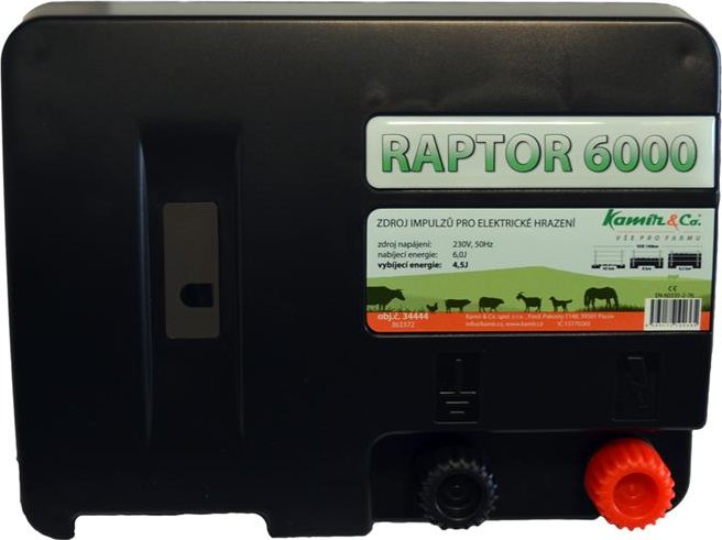 Kamír Raptor 6000 síťový 4,5 J od 2 541 Kč - Zbozi.cz