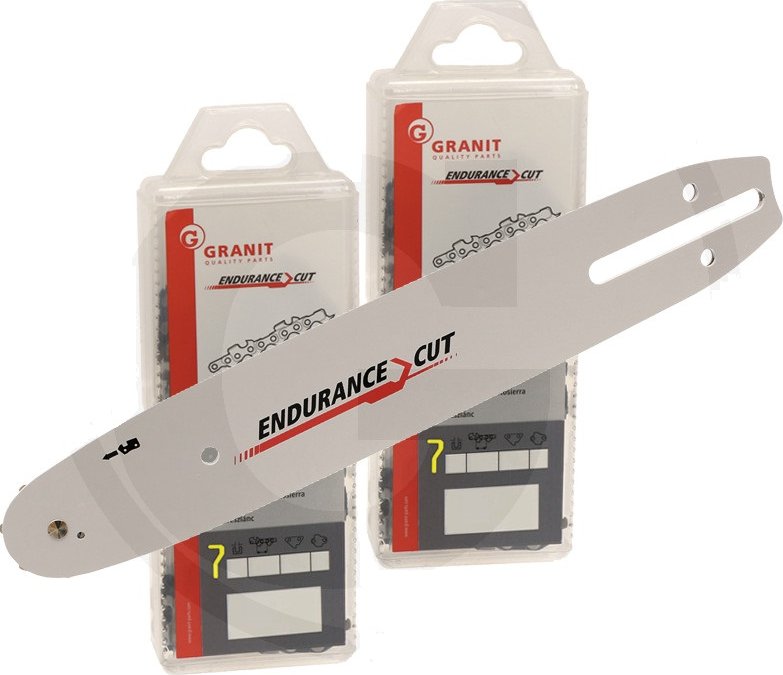 Granit Parts Endurance Cut 55290040 lišta + 2 pilové řetězy od 724 Kč ...