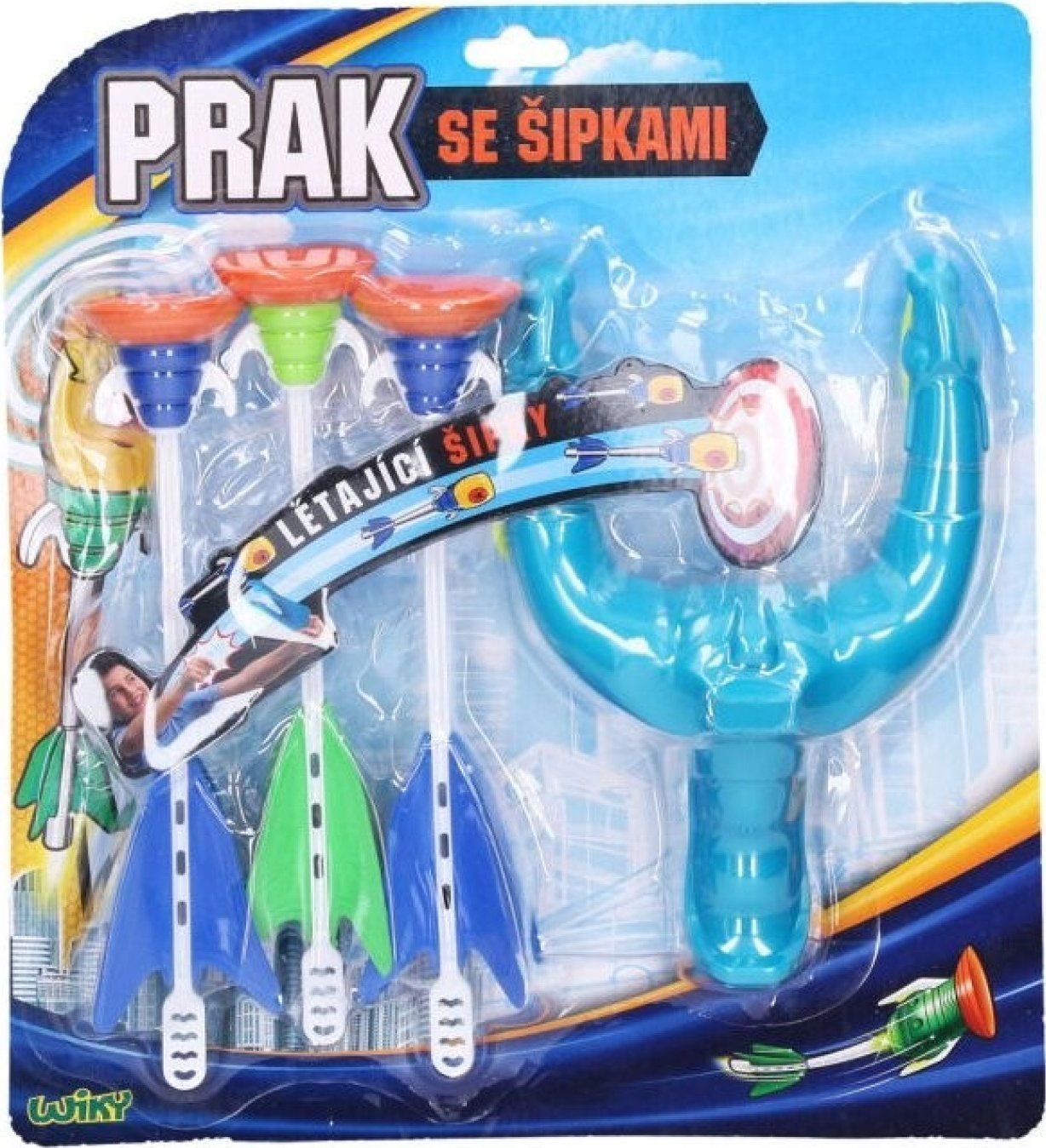 Wiky Prak + šipky s přísavkami 3 ks od 191 Kč - Zbozi.cz