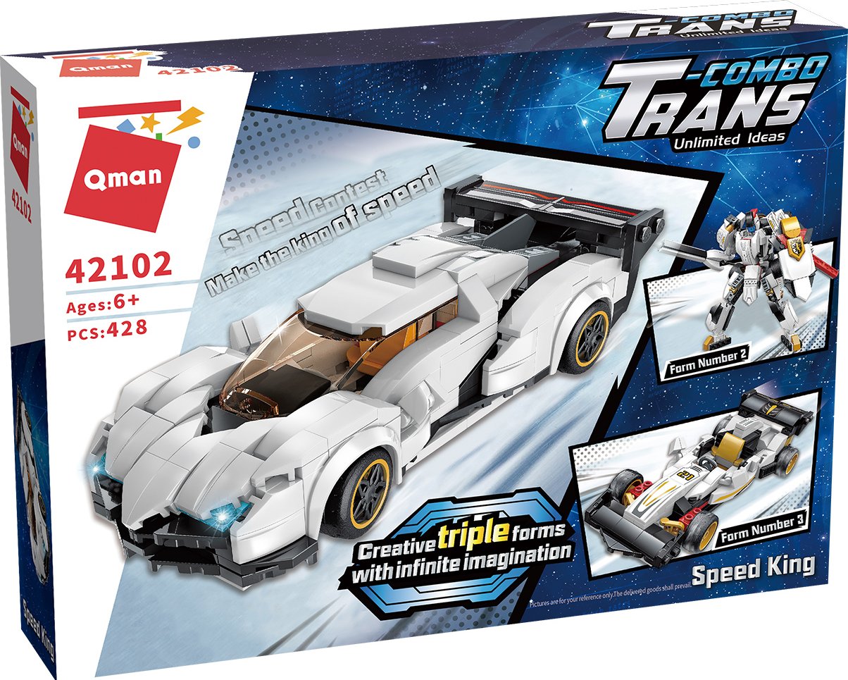 Qman Combo Trans 42102 Speed King 428 dílků - Zbozi.cz