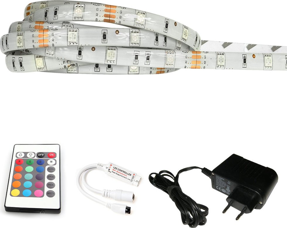 Ecolight 30147 LED pásek sada 12V RGB IP65 2,5 m - Zbozi.cz