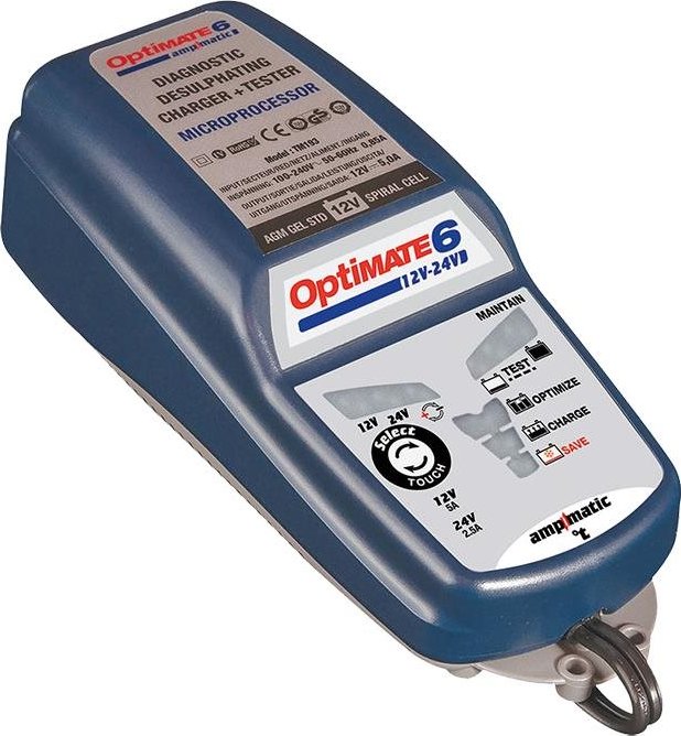 Tecmate Optimate 6 TM194 12/24V 240Ah 5A od 2 685 Kč - Zbozi.cz