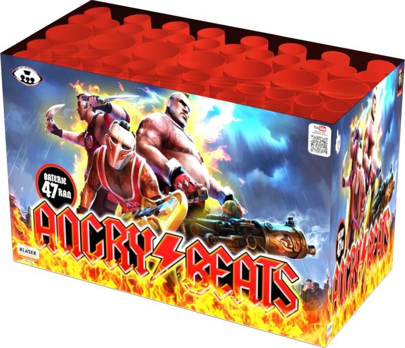 Klásek Pyrotechnics Angry Beats Kompakt 47 ran od 1 644 Kč - Zbozi.cz
