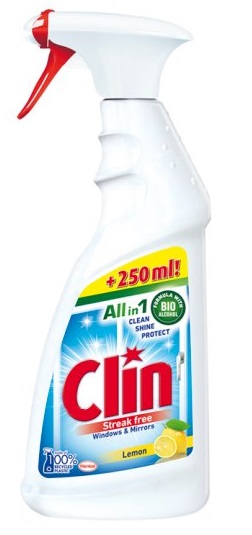 Clin Windows & Glass Lemon čistič oken ve spreji, 750 ml - Zbozi.cz