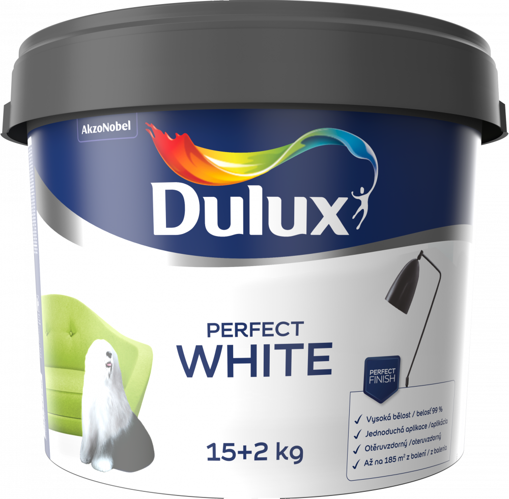Recenze Dulux Perfect White bílá - Zbozi.cz