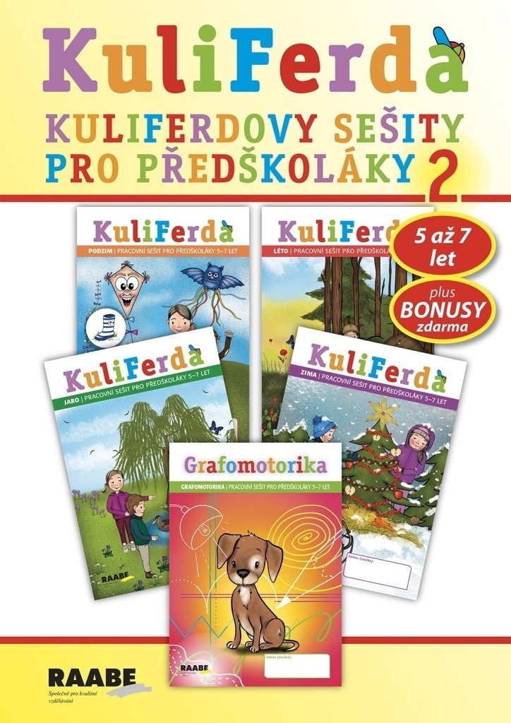 KuliFerda: KuliFerdovy sešity pro předškoláky 2 - Hana Nádvorníková a ...