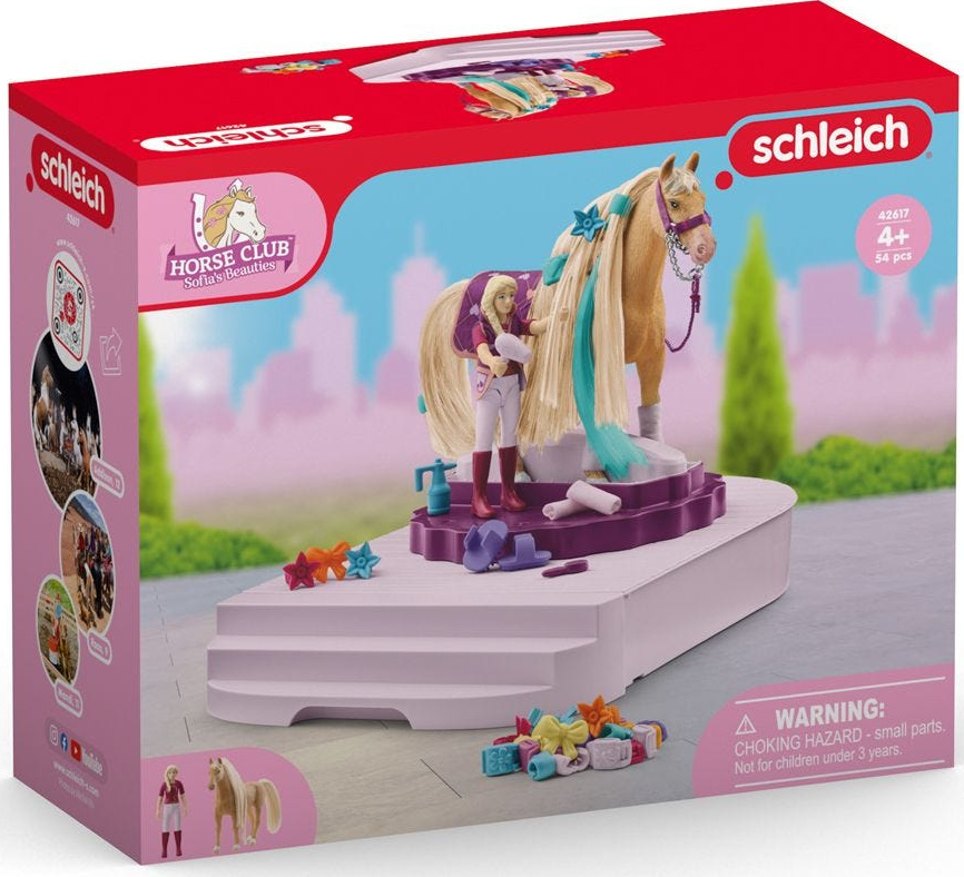 Foto Figurka Schleich 42617 Hřebelcovací stanice pro koně - Zbozi.cz