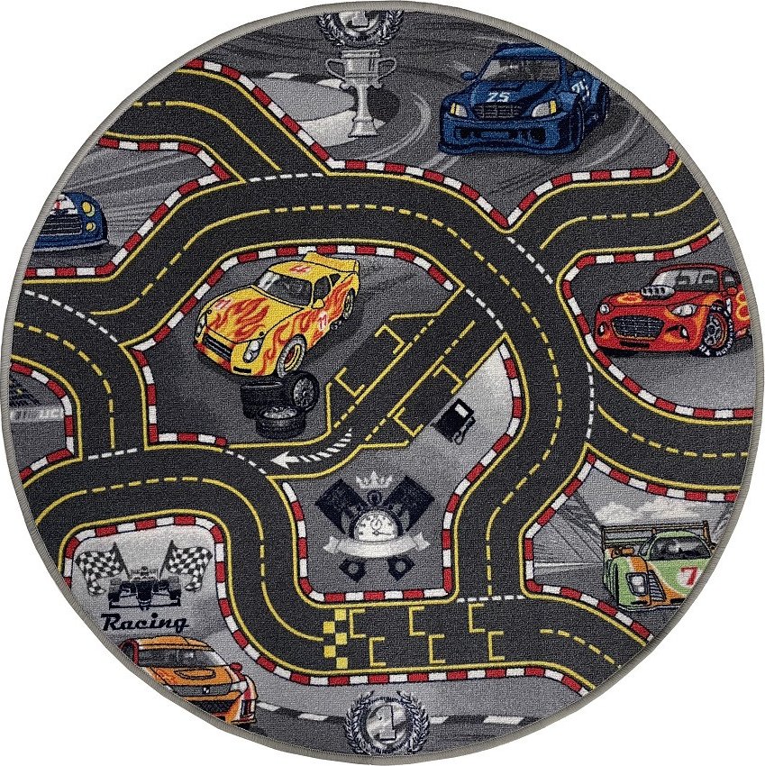VOPI Cars New kruh 80 x 80 cm od 332 Kč - Zbozi.cz