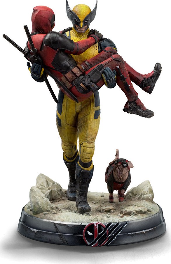 Iron Studios Marvel Deadpool 3 Deluxe Art Scale 1:10, Deadpool ...