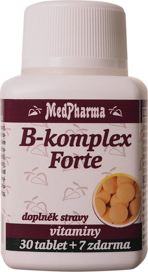 Medpharma B-komplex Forte 37 tbl. od 44 Kč - Zbozi.cz