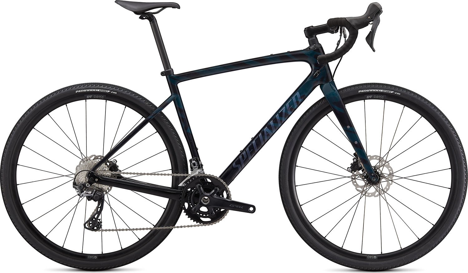 Specialized Diverge Sport Carbon Forest Green/Ice Papaya/Chrome 2021 56 ...