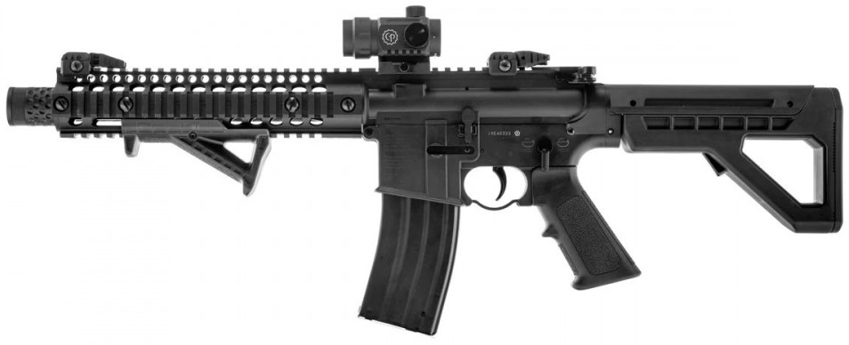 Crosman DPMS SBR Full Auto s kolimátorem 4,5 mm - Zbozi.cz