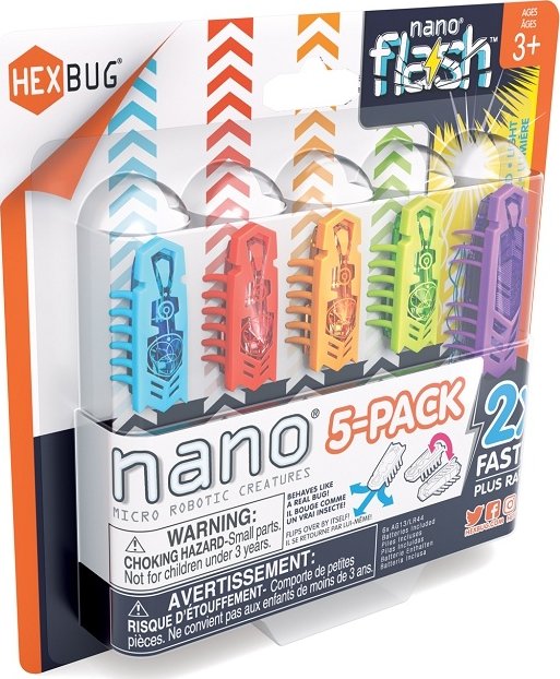 HEXBUG Nano 5-pack + 1 Flash - Zbozi.cz