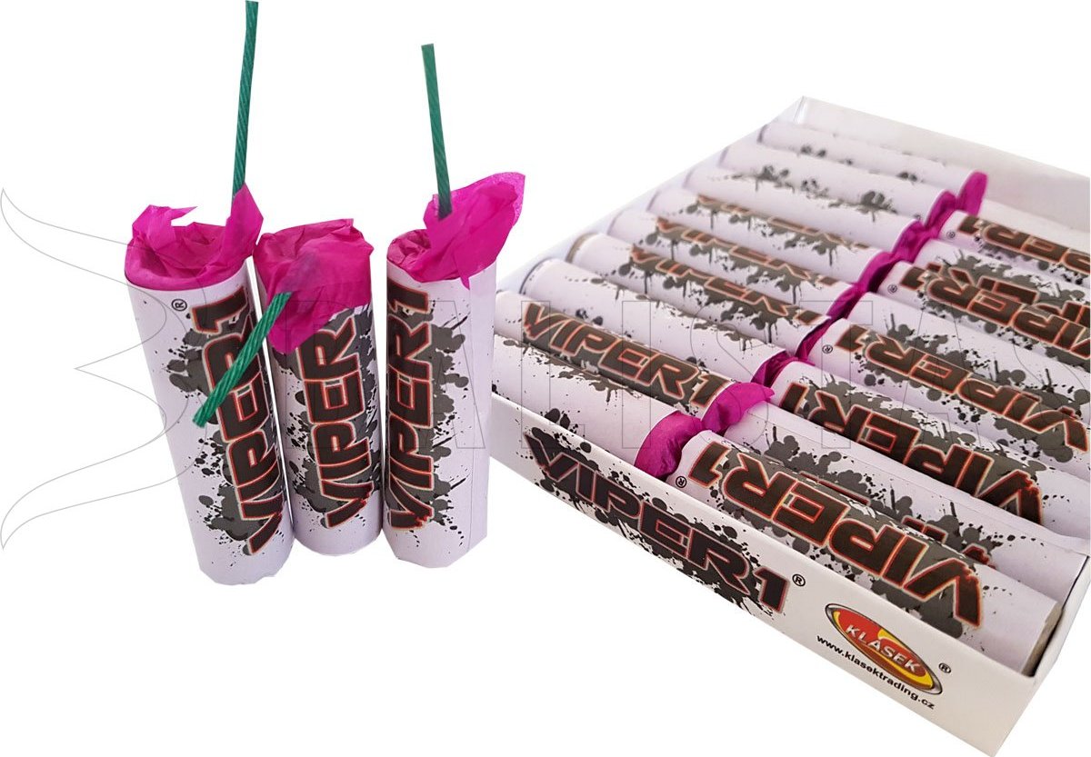 Klásek Pyrotechnics Viper 1 White 20 ks od 65 Kč - Zbozi.cz
